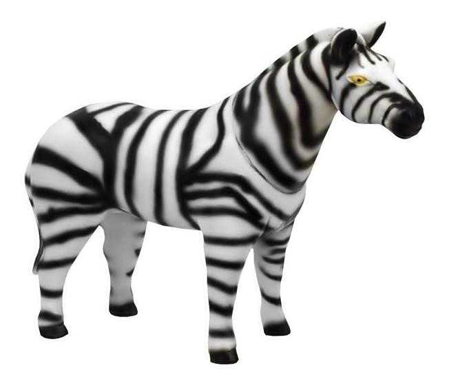 Brinquedo Zebra Real Animals Vinil Macio - Bee Toys - Bonecos ...