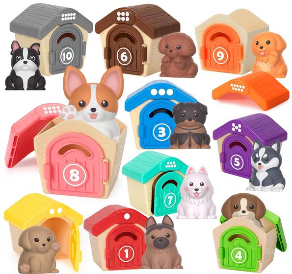 Brinquedos de aprendizagem KMUYSL para crianças de 1 a 3 anos com 20 ...