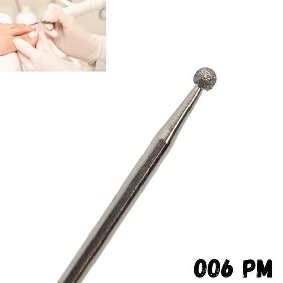 Broca Diamantada Pm 006 P/ Manicure /podologia/ Odonto -fava - Broca ...