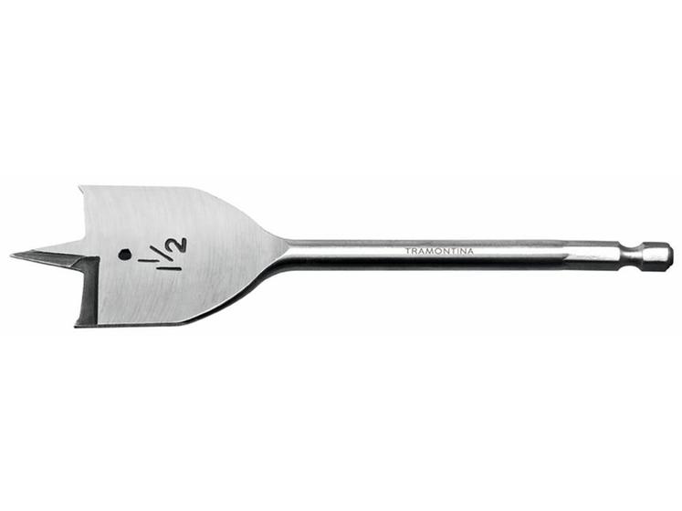 Broca para madeira ponta chata 11 16x150mm,corpo em aco especial,haste ...