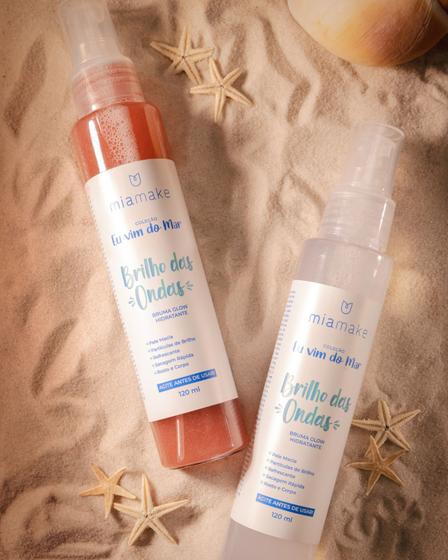 Bruma Glow Hidratante MiaMake Brilho das Ondas Pele Radiante, Hidratada ...