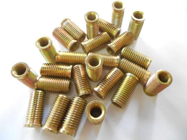 Bucha de rosca M06 x M8 (6x8) Rosca Postiça 10pçs - Hgt - Kit ...