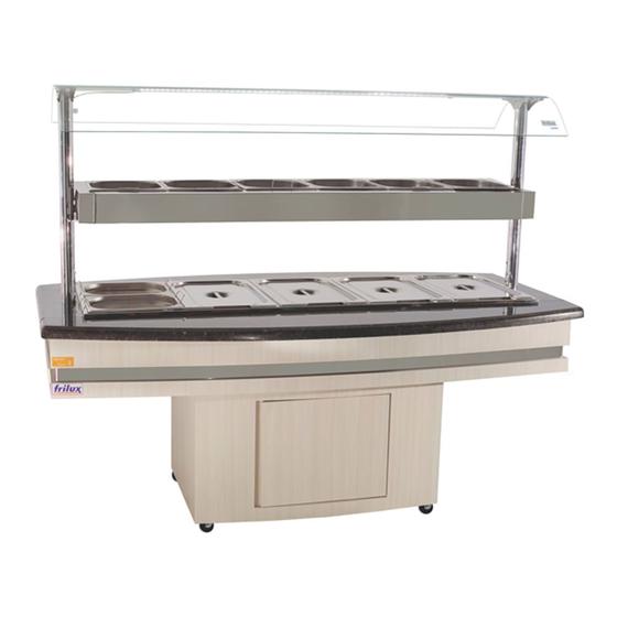 Buffet Quente e Frio 12Gns RF131 Frilux - Buffet Térmico - Magazine Luiza