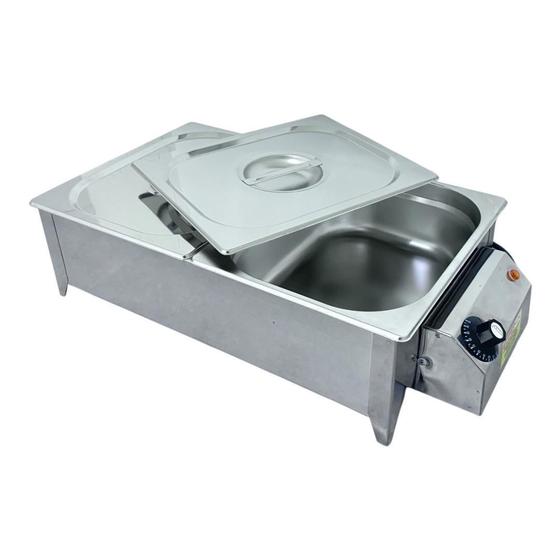 Buffet Rechaud Elétrico 2 Cubas Inox 220V Profissional - Ipe Cozinhas ...