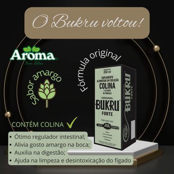 Bukru Forte Original 200ml - Aroma Bem Estar - Óleo Essencial ...