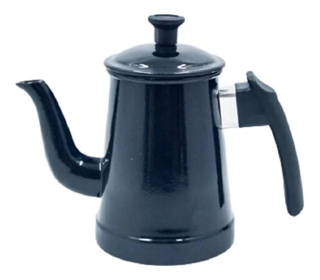 Bule Café E Chá Em Alumínio Preto N1 500Ml - Vulcao Aluminios - Bules ...