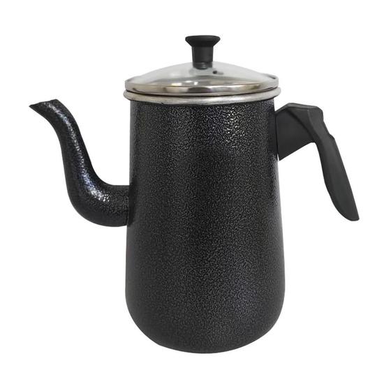 Bule com Tampa de Vidro 12cm Preto Craqueado Panelar - Bules - Magazine ...