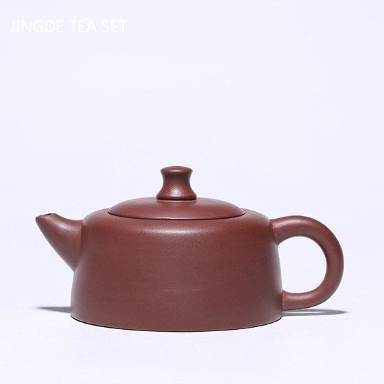 Bule de Cerâmica Roxa Artesanal - Chaleira para Chá Chinês - Presente ...