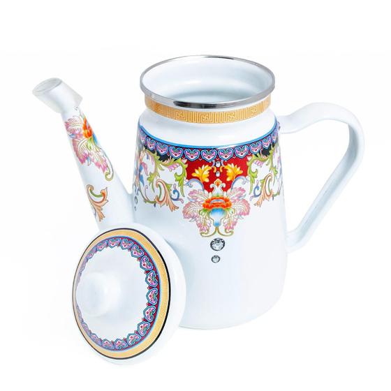 Bule Esmaltado Indiana 1.2 Litros Com Indução - A5 - Bules - Magazine Luiza