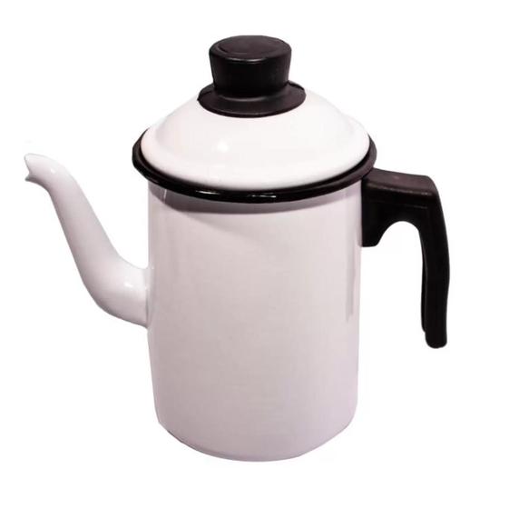 Bule esmaltado liso cb baquelite n 14 - ESMALTADOS SILVA - Bules ...