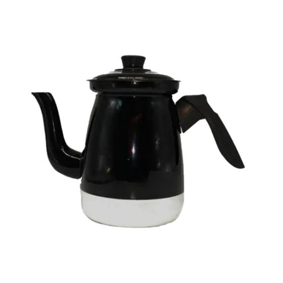 Bule nº06 preto alumínio com pintura e baquelite 1,3 litros REF:3134 ...