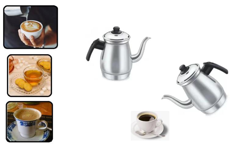 Bule Para Café Chá Leite Chocolate Em Alumínio Polido IF 35 Cabo Não ...