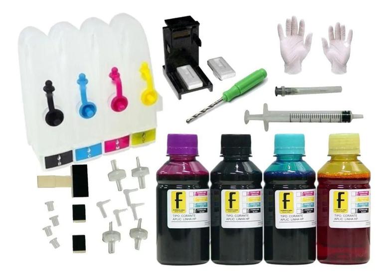 Bulk Ink Impressora 2676 3776 3786 2136 + 400ml Tintas - BulkInkJK ...