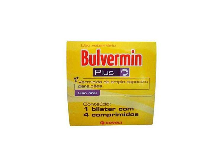 Bulvermin Plus para Cães - Coveli - Vermífugo - Magazine Luiza
