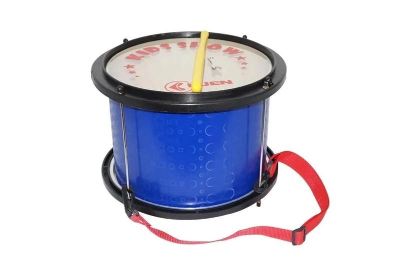 Bumbo (Bombo) Infantil Kids Show 20X14 Pele Cristal - Azul - Luen ...