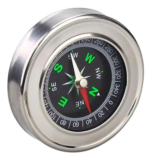 Bússola Profissional Portatil Aço Inoxidavel Esportiva 60mm - Alwy ...