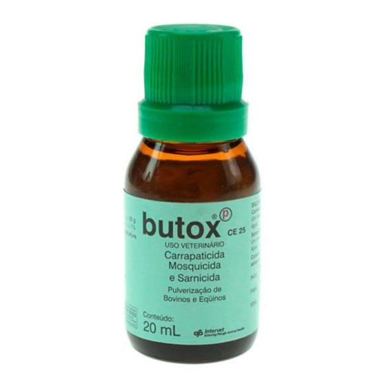 BUTOX FRASCO - frasco com 20ml - Intervet - Sarnicida - Magazine Luiza