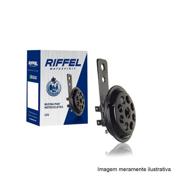 Buzina Riffel 88000 Universal Motocicletas 125cc 150cc 12V - Buzina de ...