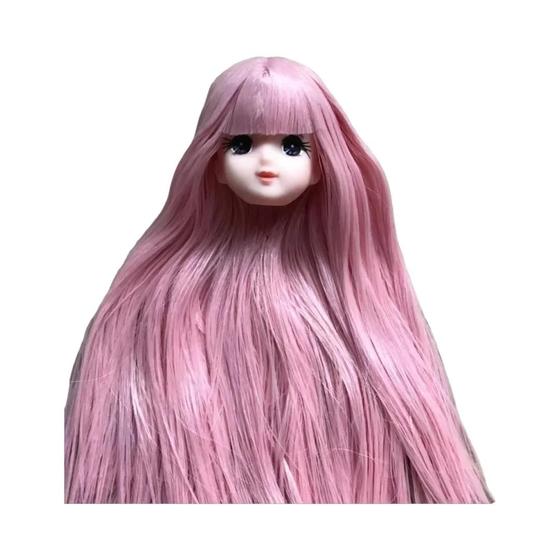 Cabeças De Boneca Licca Careca Fofas Para Crianças DIY Maquiagem ...