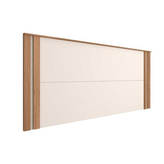 Cabeceira Cama Box Madeirado Casal/Queen Eden Freijo/Off White ...