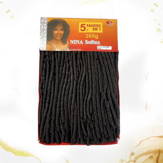 Cabelo Crochet Braid Nina Softex 5x1 360g - Rass Hair Cabelos Bio ...