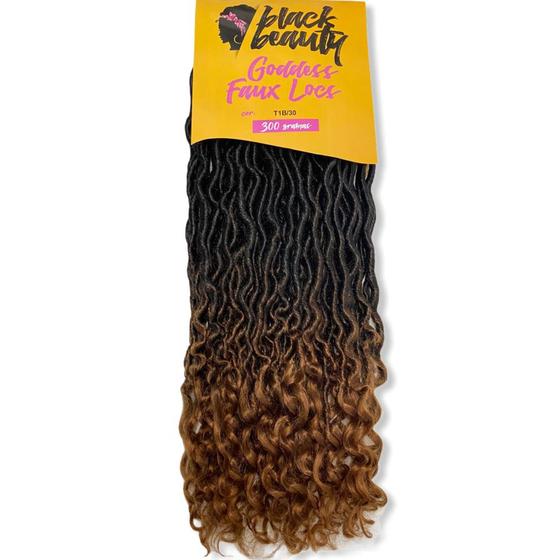 Cabelo Goddess Faux Locs 300g - Black Beauty - Mega Hair - Magazine Luiza