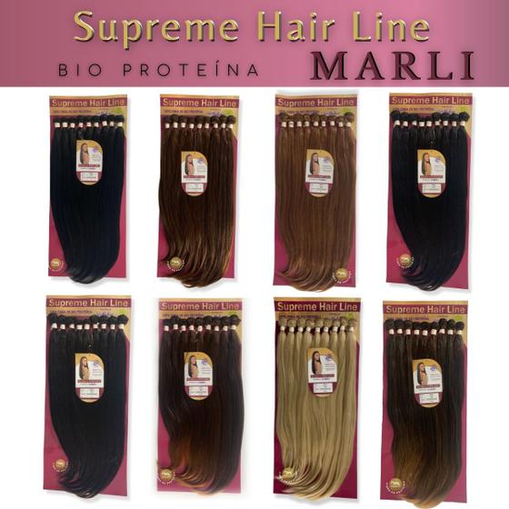 Cabelo Liso Orgânico Bio Proteína Ser Mulher Modelo Marli 320 Gramas 70 ...