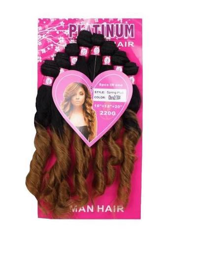 Cabelo Orgânico Super Star 220g 8 Telas 40-45-50cm Ondulado - Brazilian Virgin Sleek - Mega Hair ...