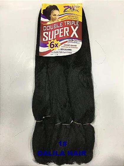 Cabelo Sintético Jumbo Double Triple Super X 400 gramas - Dalila Hair ...