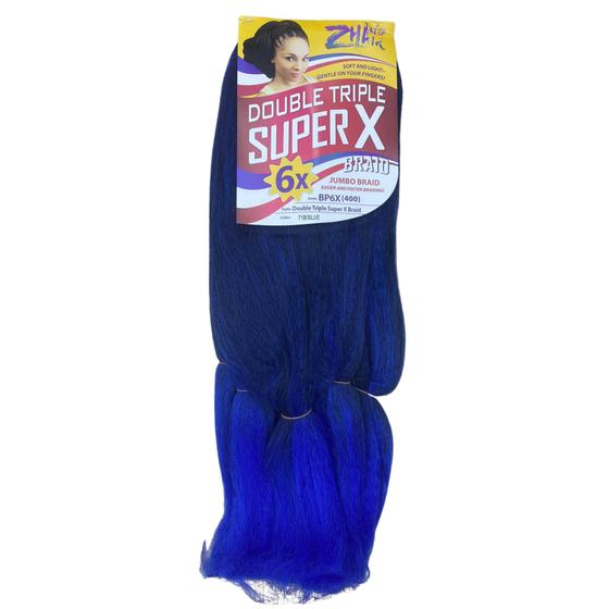 Cabelo Super Jumbo SUPER X ZhangHair 400 gramas Cores variadas - Box ...