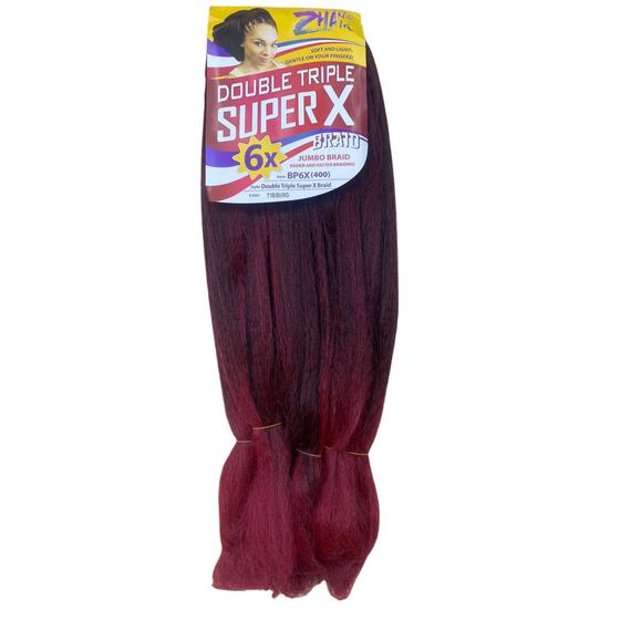 Cabelo Super Jumbo SUPER X ZhangHair 400 gramas Cores variadas - Box ...