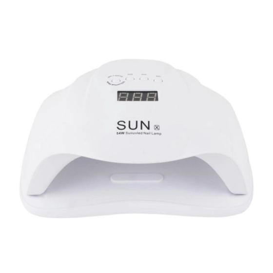Cabine Led Uv Hibrida Sun Secadora Forte Unha Gel 54w Bivolt - Sun X - Cabine de Unha - Magazine ...
