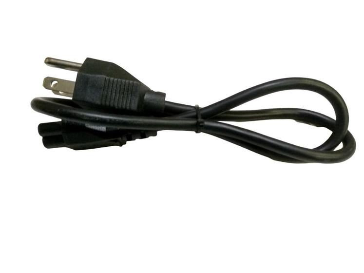Cabo AC de energia padrão EUA com conector IEC C5 - OeM - Conectores ...