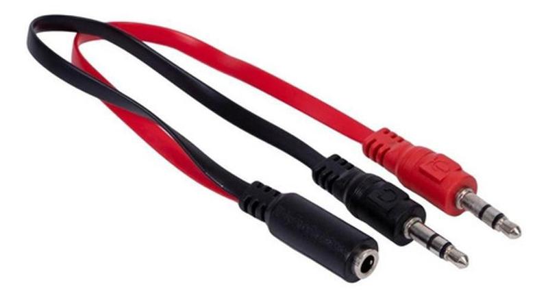 Cabo Adaptador 2 P2 Macho Para 1 P2 Femea Le-1007 - It Blue - Cabos e ...