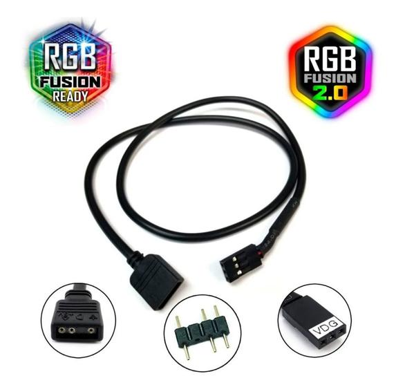 Cabo Adaptador Conversor Vdg Para Argb 3 Pinos 5v Sync 30cm - Alloyseed ...