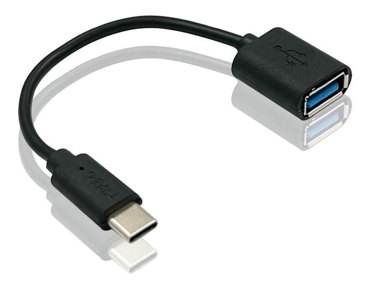 Cabo Adaptador Otg Tipo C Pendrive para Celular Tablet Usb Fêmea - N&C - Adaptador USB ...