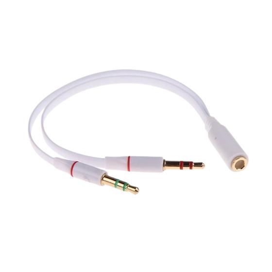 Cabo adaptador p2 de fone e microfone para PC - Verde - Cabos e ...