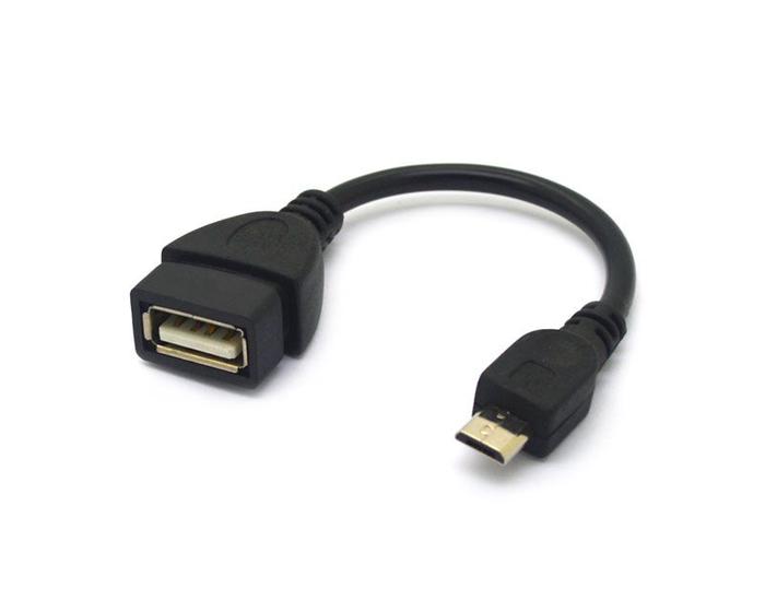 Cabo Adaptador V8 Micro USB para USB Fêmea OTG - CB-61 - MultComercial ...