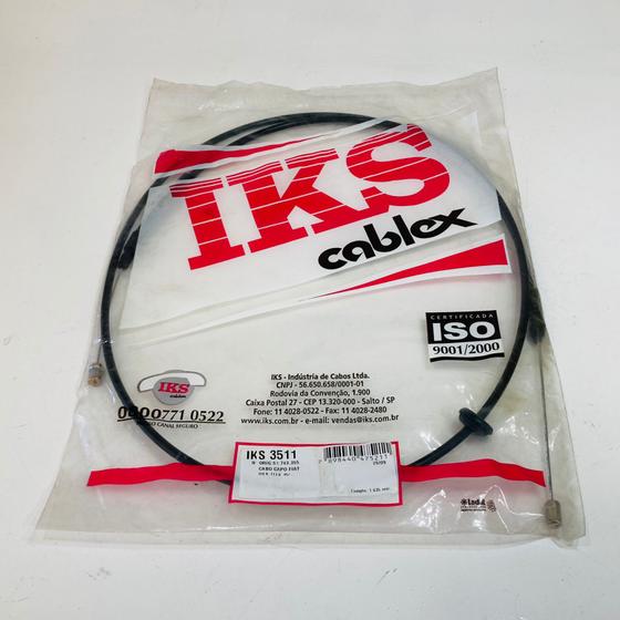 Cabo capô s/alavanca fiat ideia flex 2005 diante - IKS CABLEX - Outros Automotivo - Magazine Luiza