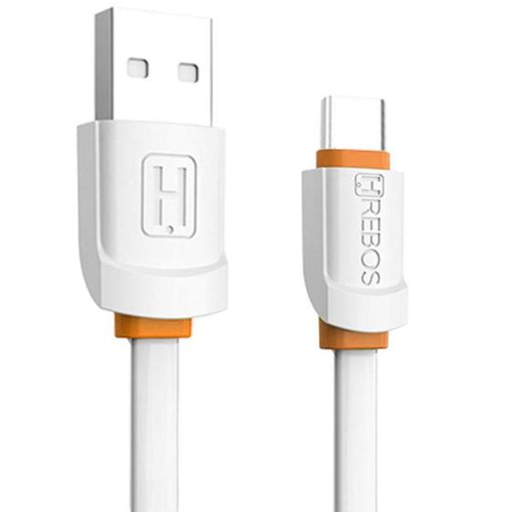 Cabo Carregador HRebos HS-127 Turbo 3.0 Usb Tipo C 2 Metros - Cabo USB ...