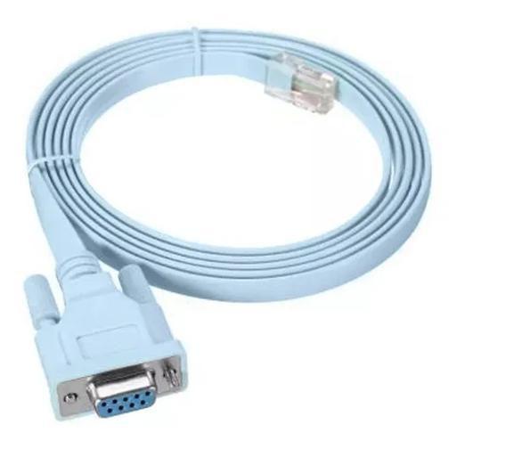 Cabo Console Cisco Db9 X Rj45 Azul - Asolução - Cabos e Adaptadores ...