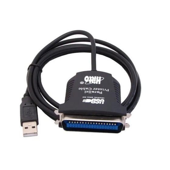 Cabo Conversor Adaptador Paralelo Lpt1 Para Usb - Js Technology - Cabo ...