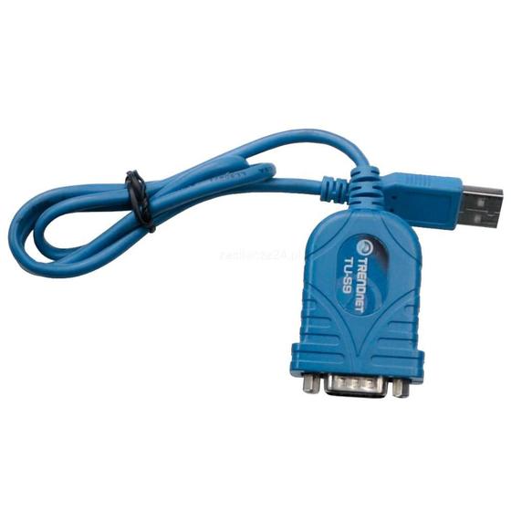 Cabo Conversor USB para Serial DB9 (RS232) - 60cm - TrendNet TU-S9 - No ...