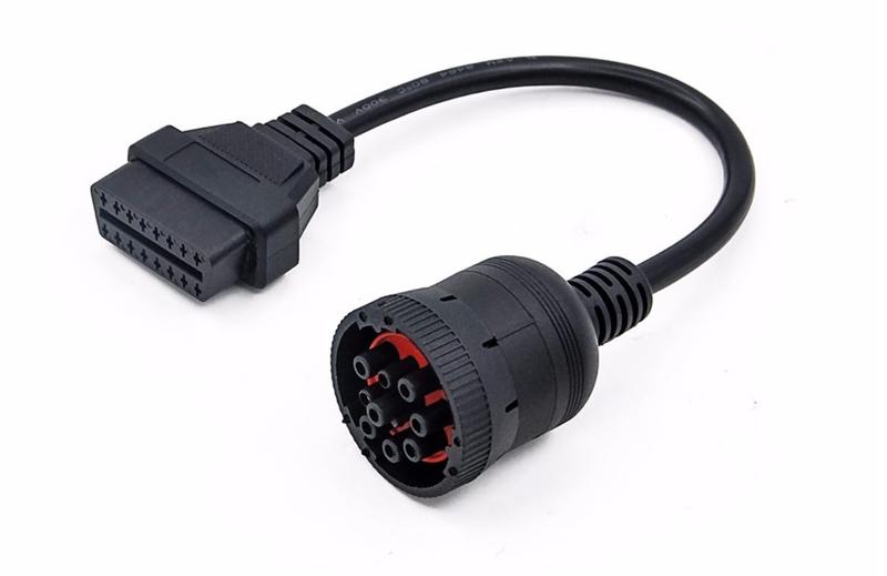 Cabo Cummins 9 Pinos Linha Pesada Adaptador Obd2 16 Pinos - Outros Automotivo - Magazine Luiza