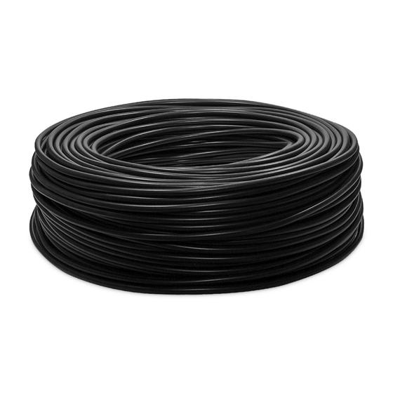 Cabo de alta tensão 5mm, preto 50 metros (cerca elétrica) MUCA2366 - Multitoc - Cabo / Fio ...