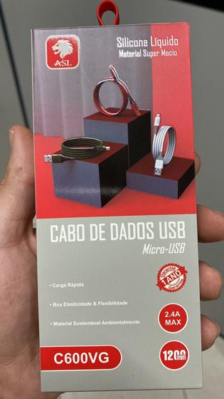 Cabo de dados USB V8 ASL - Cabo USB - Magazine Luiza