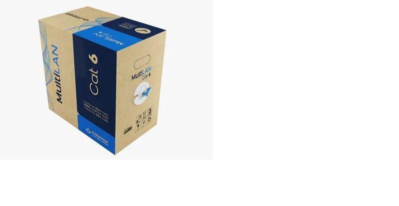 Cabo De Rede 24awg Furukawa Cat6 Multilan Cx 50m VERMELHO - FURUKAWA MULTILAN - Materiais ...