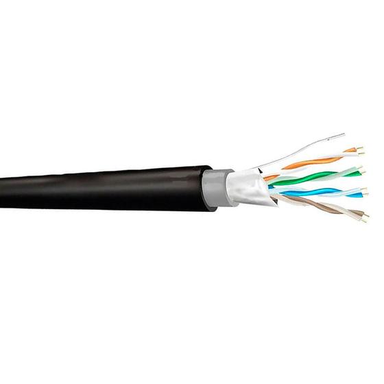 Cabo de Rede Cat5e STP Blindado Hercules Preto - BLUECOM - Lan Expert - Materiais Elétricos ...