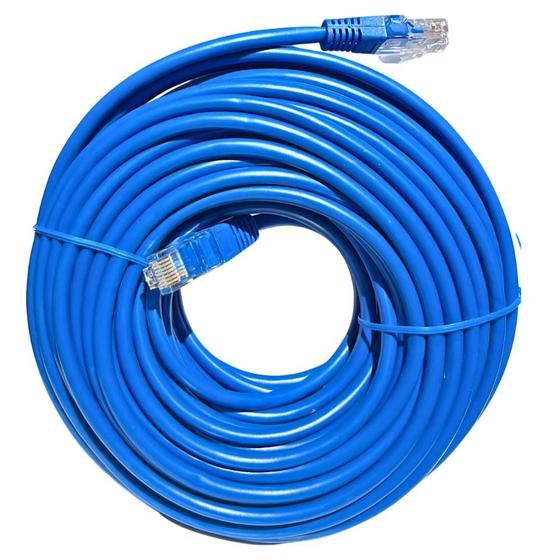 Cabo de Rede Ethernet Alta Velocidade RJ45 Crimpado 20 metros - A ...