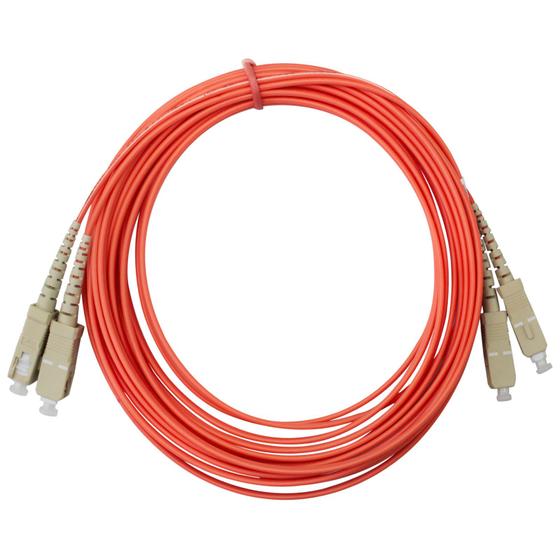 Cabo de Rede Óptico Internet Multimodo Duplex MM SC/SC (62,5/125) - 5 ...